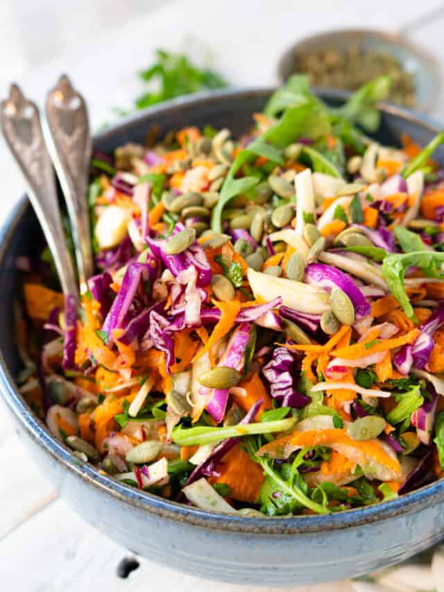 Easy Fall Salad • My Pocket Kitchen