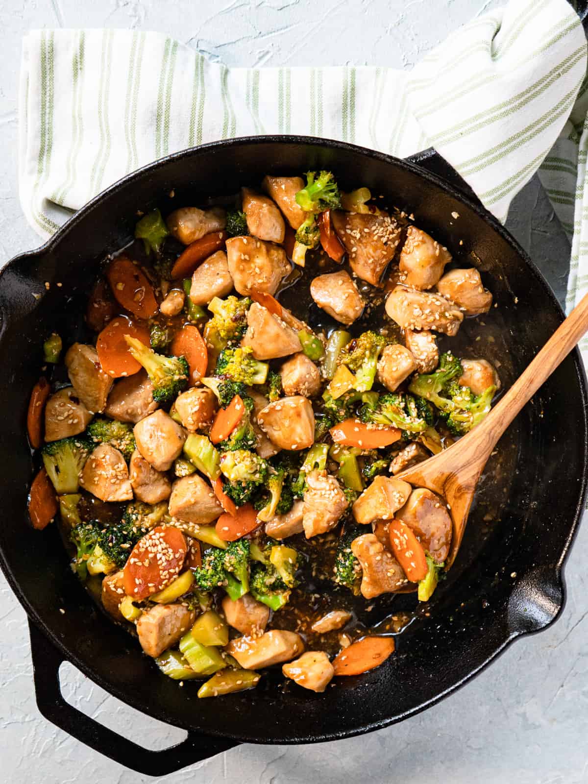 Sesame Chicken Stir Fry • My Pocket Kitchen