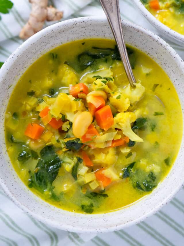 Mushroom Barley Soup • My Pocket Kitchen