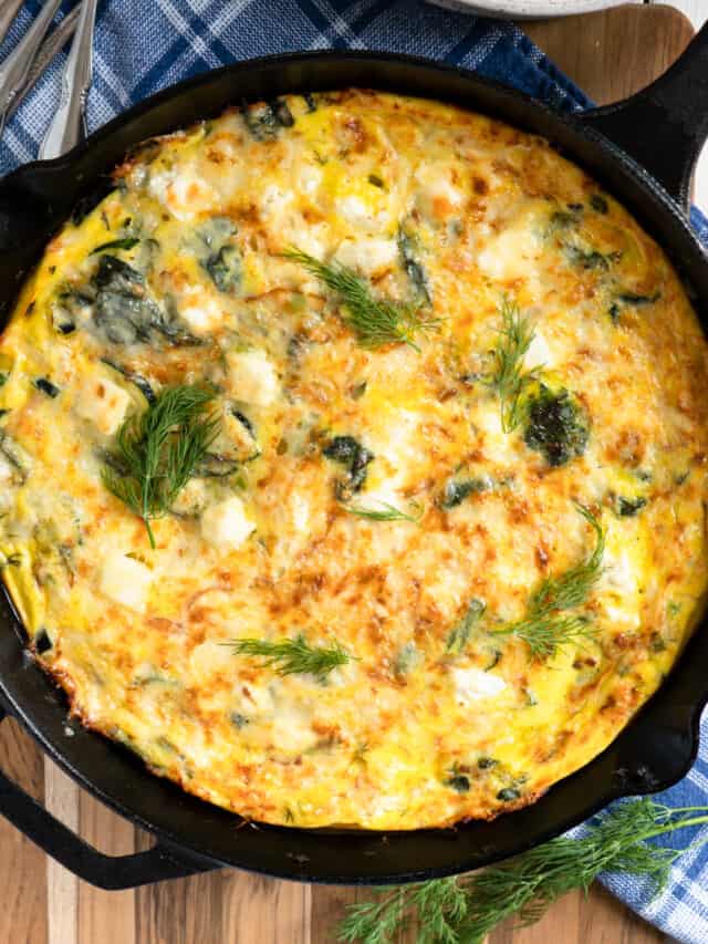 Easy Baked Frittata • My Pocket Kitchen