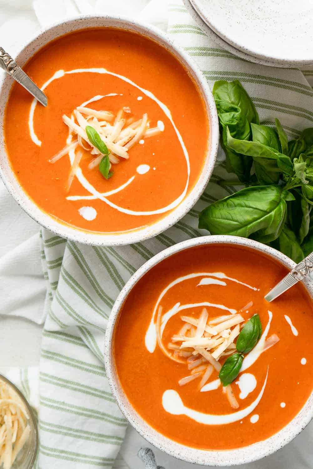Roasted Tomato and Red Pepper Soup • My Pocket Kitchen