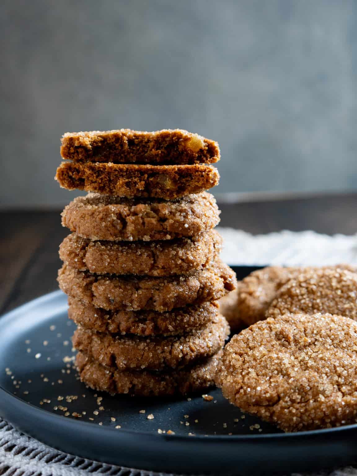 Ginger Molasses Cookies • My Pocket Kitchen